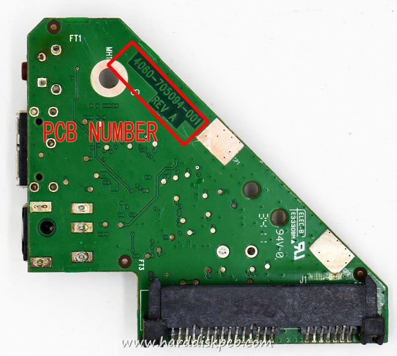 HDD PCB Western Digital Logic Board 4060-705094-001 REV A - $41.99 ...